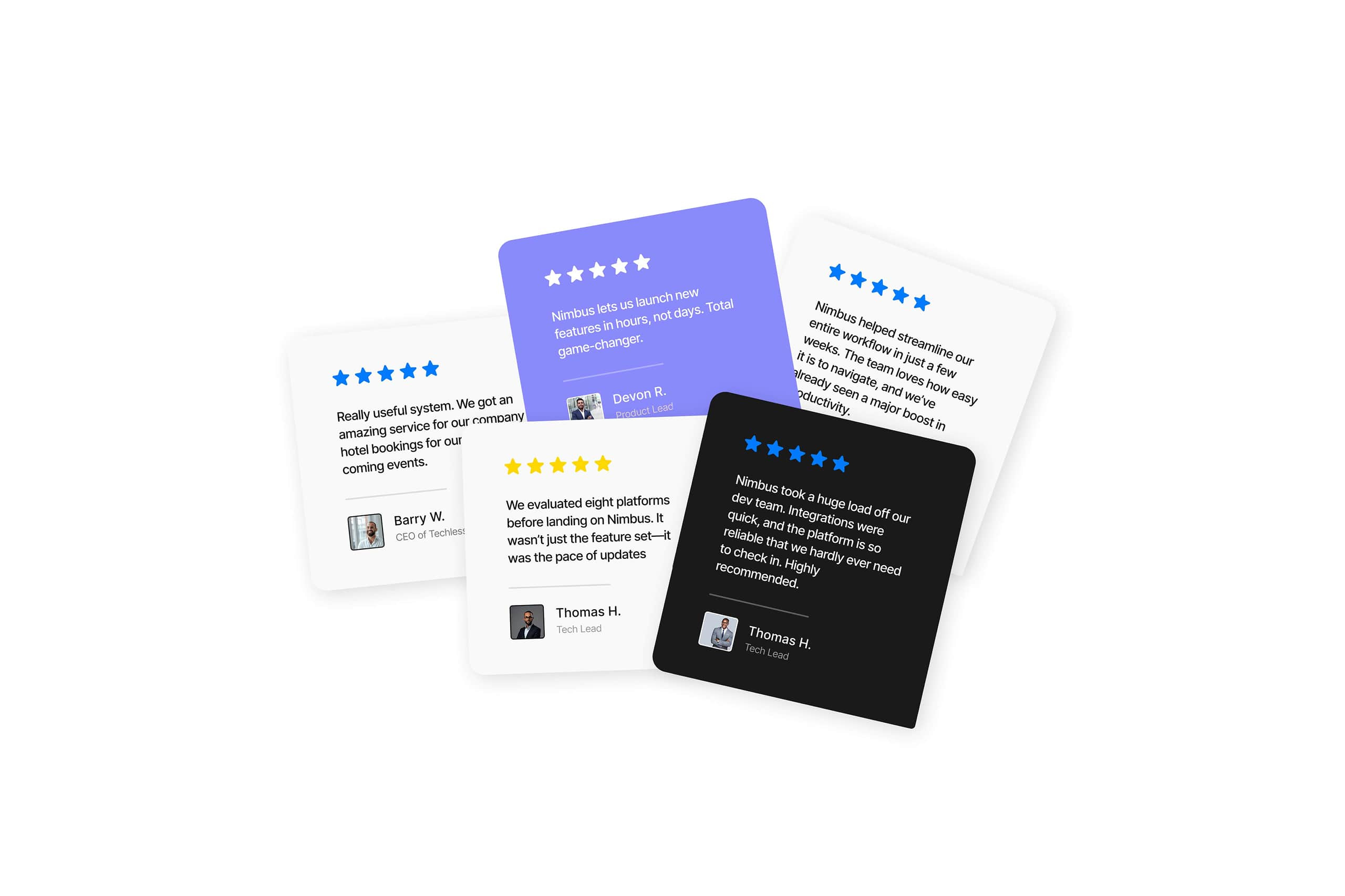 Testimonial Card Hover Interaction by Aathif Thajudeen on Dribbble
