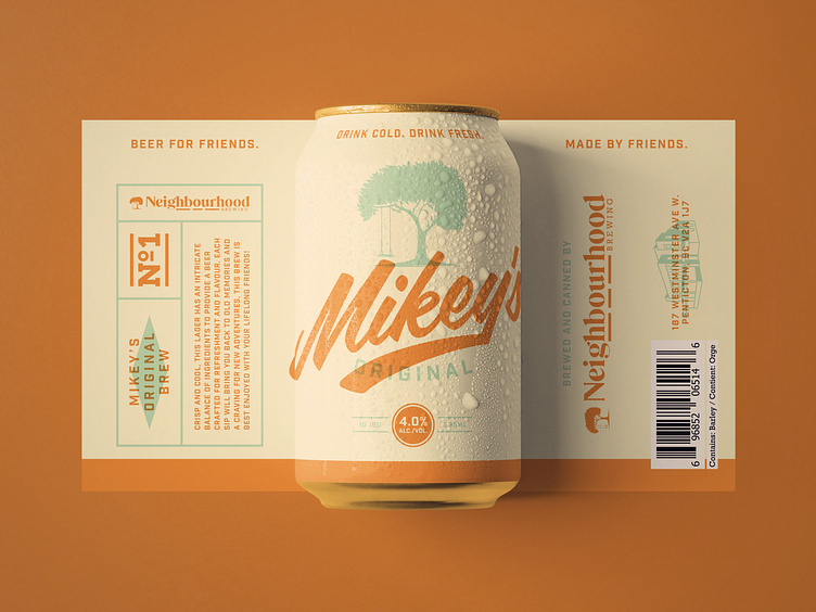 Beer Can Design by DarkRoastCo on Dribbble