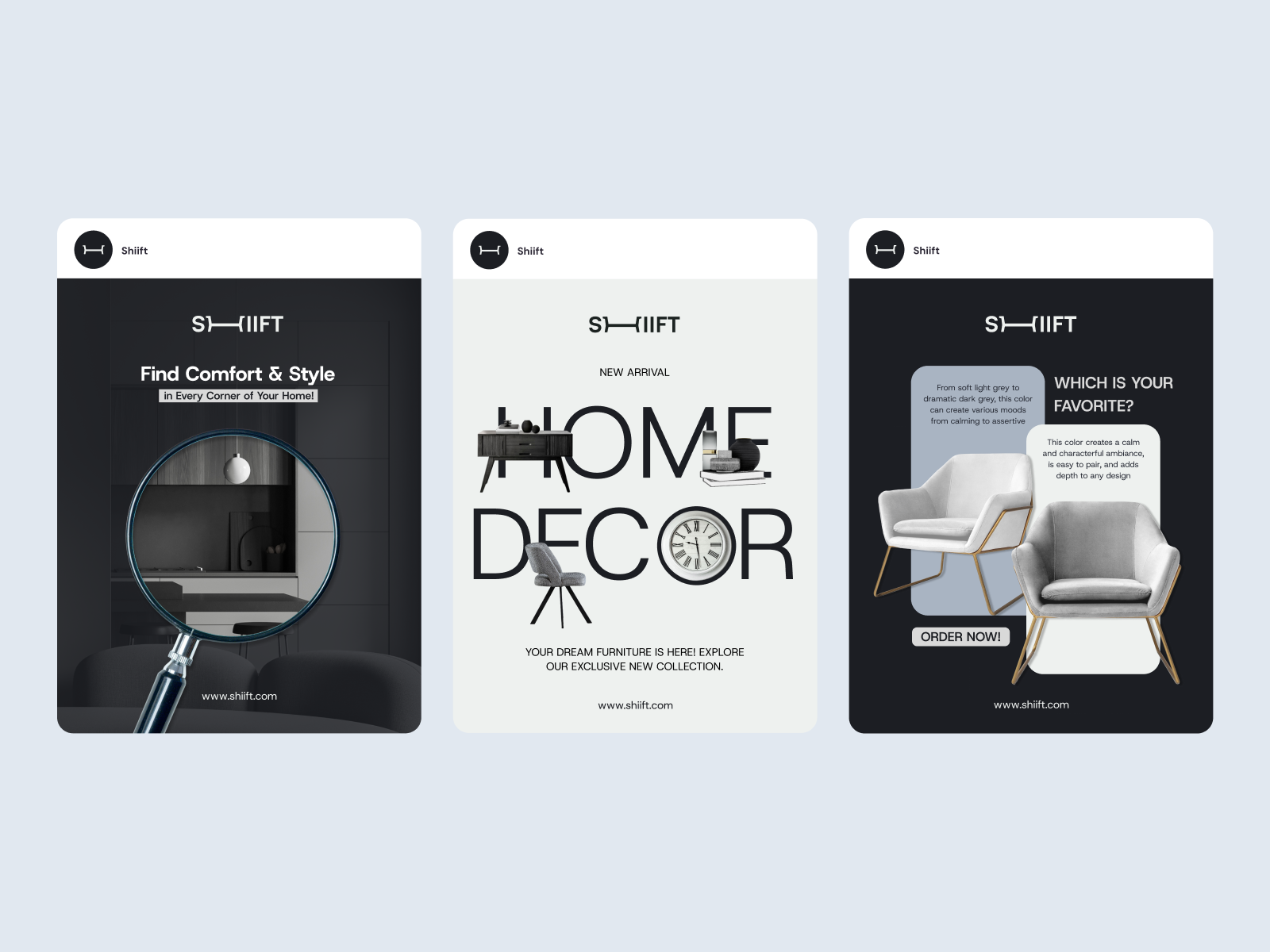 Shiift Branding - Social Media by Vektora Branding for Vektora on Dribbble
