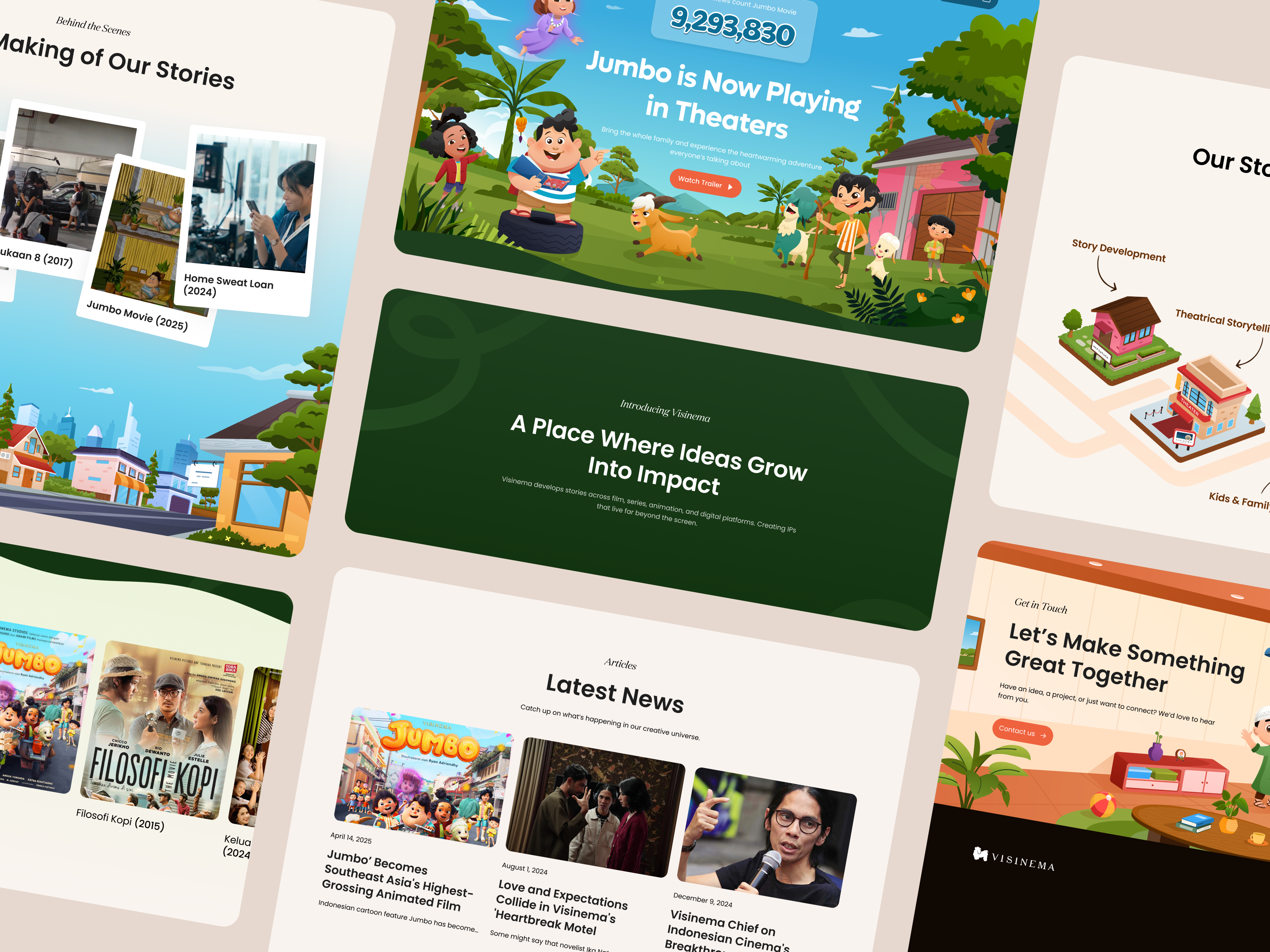 Visinema - Movie PH Landing Page Animation 🎬 by Orely on Dribbble