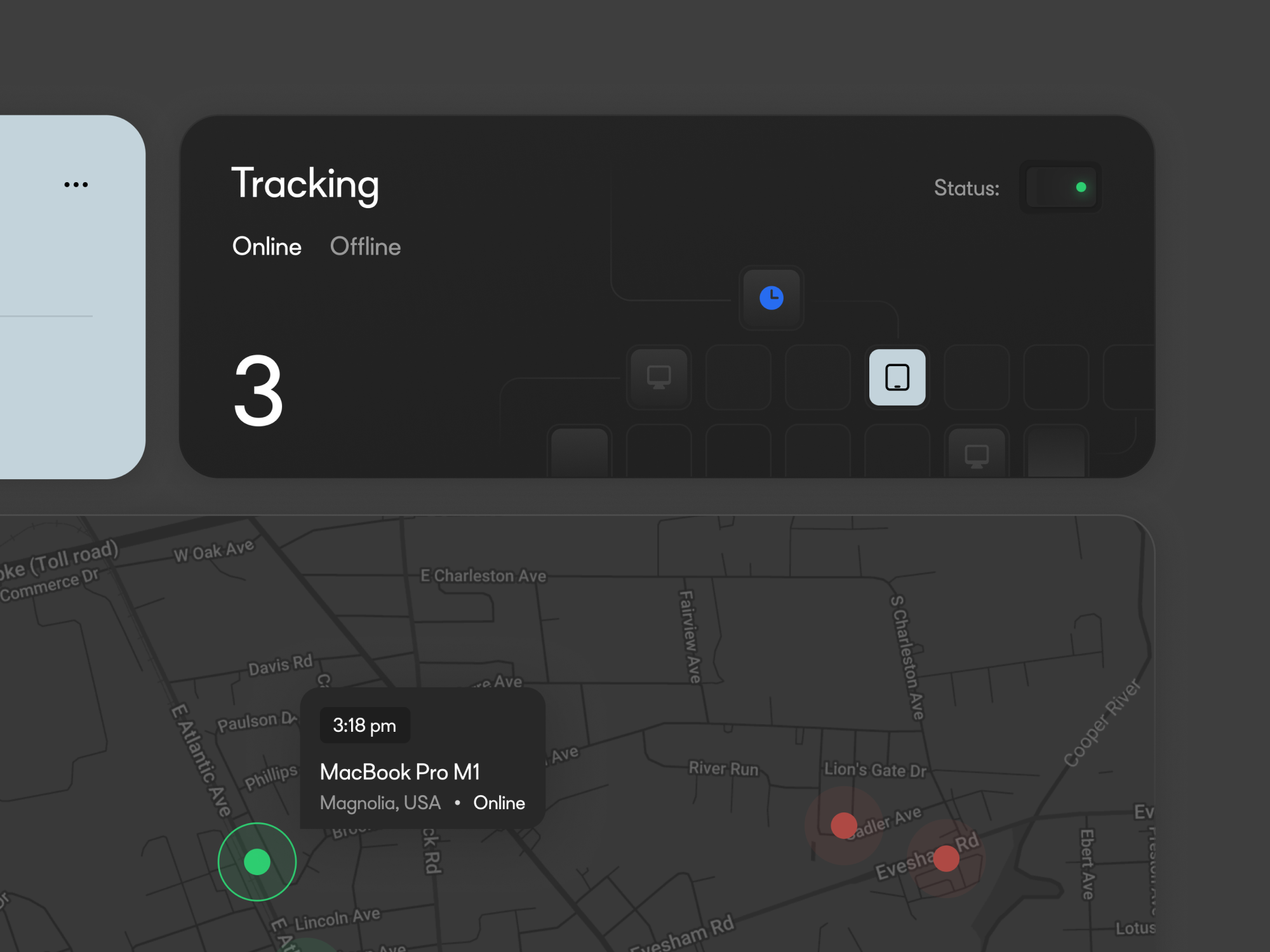 Geopulse dashboard concept by Layo on Dribbble