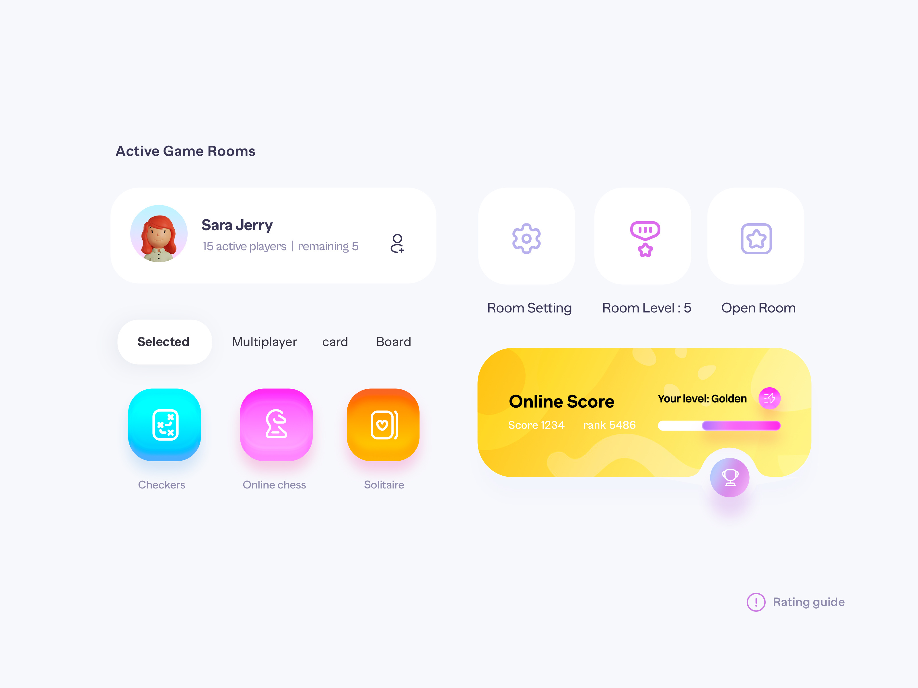 Multi Game - Mobile Game Design by Saeed Yousefi on Dribbble
