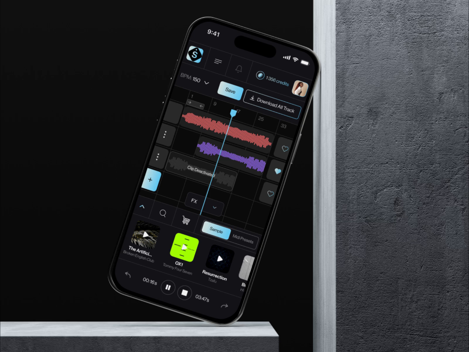 Web Music Editor (Concept). UI Design, Motion Design. by Artemii ...