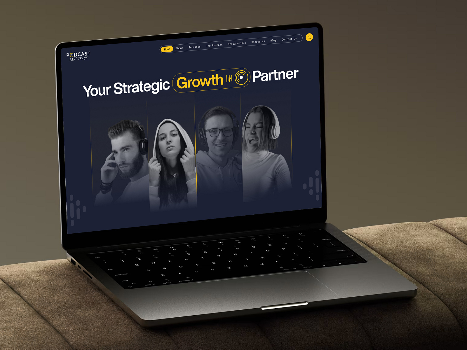 Podcast Fast Track - UI/UX by ISK STUDIO on Dribbble