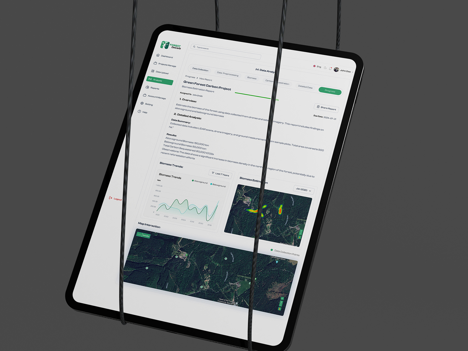 Forest DeCarb - Biomass Data Analysis Platform by ZeeFrames Limited on ...