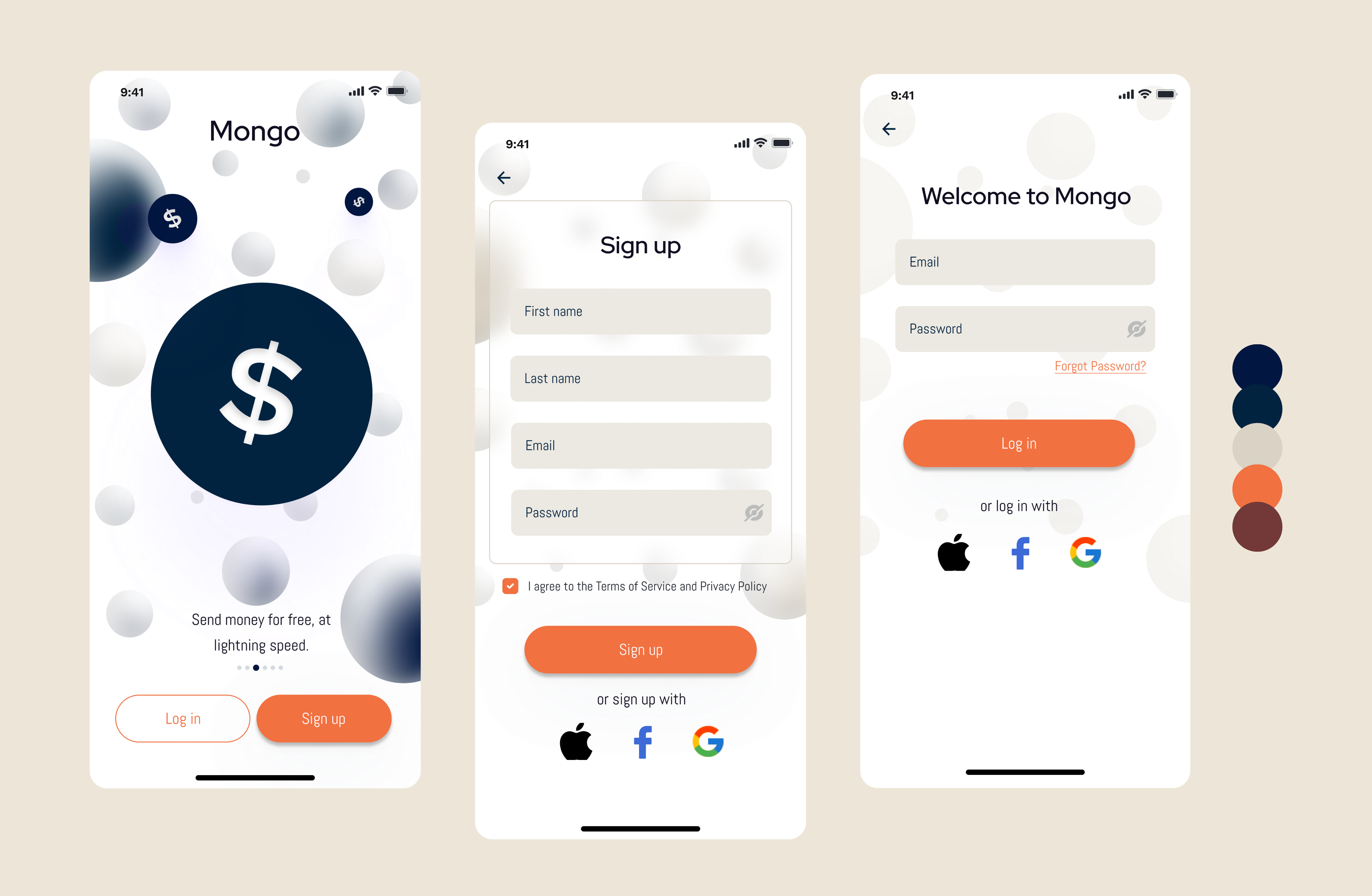 Mobile Login Page designs, themes, templates and downloadable graphic ...
