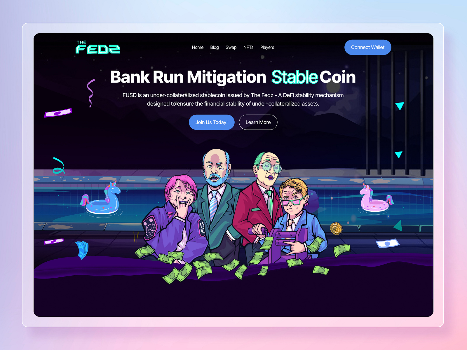 The Fedz - The Landing page by Massivework on Dribbble