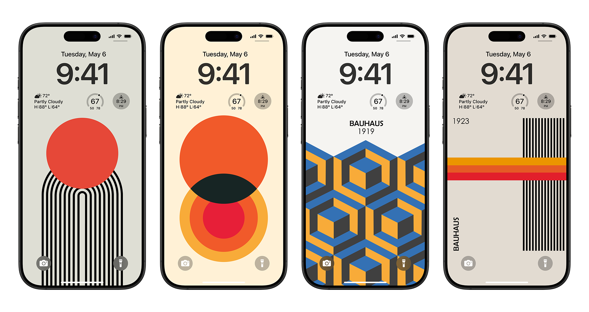 Bauhaus Minimal Wallpaper Pack by ogerx on Dribbble