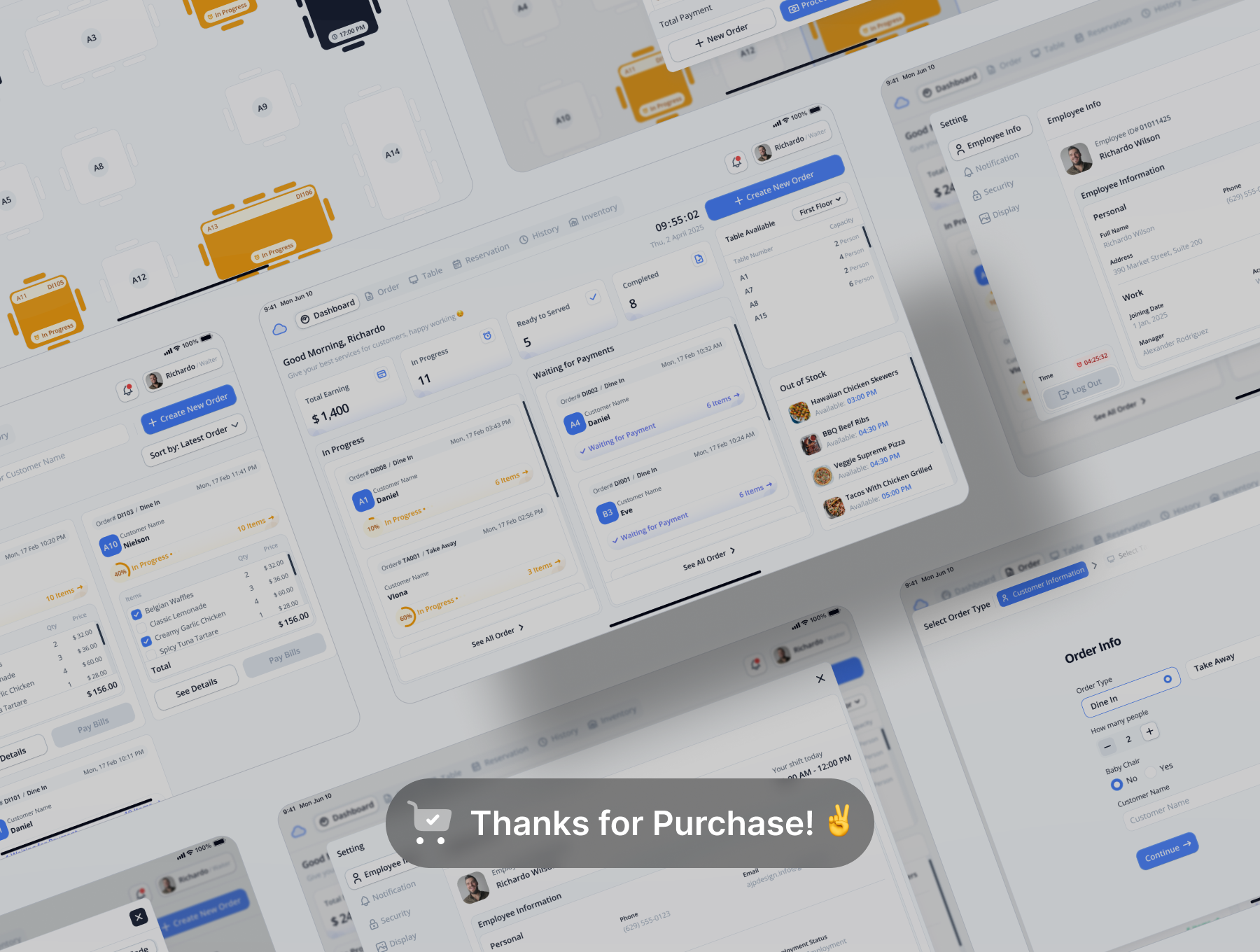 Cloud POS UI Kit – Modern POS Design System by AJP Design on Dribbble