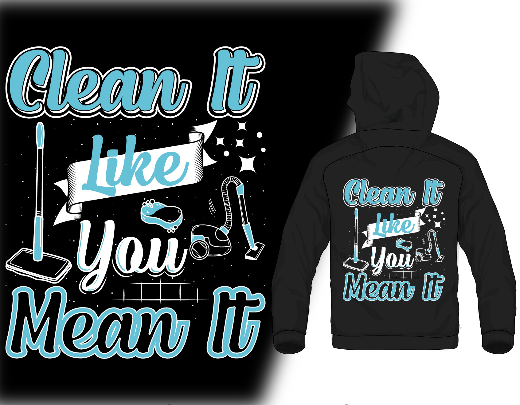 Kitchen Clean T-shirt Design | Kitchen Cleaning T-shirt | Shirt by ...