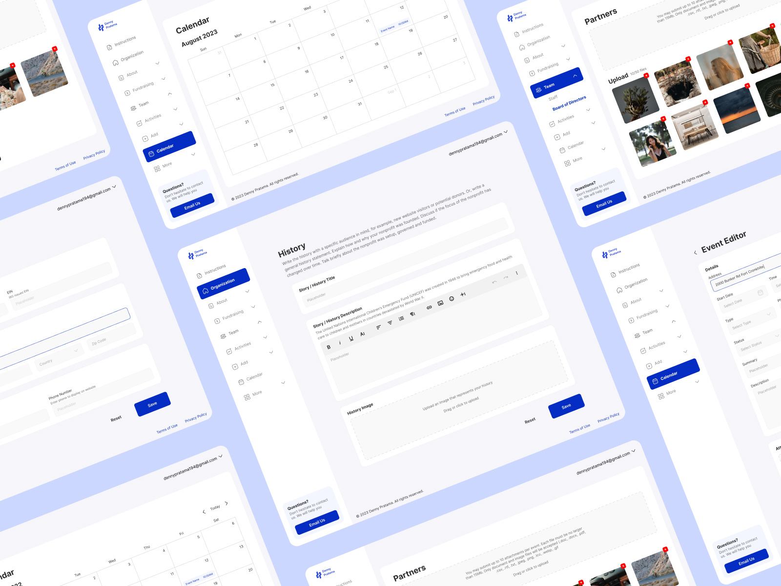 Dashboard Web Apps Design Exploration by Denny Pratama on Dribbble