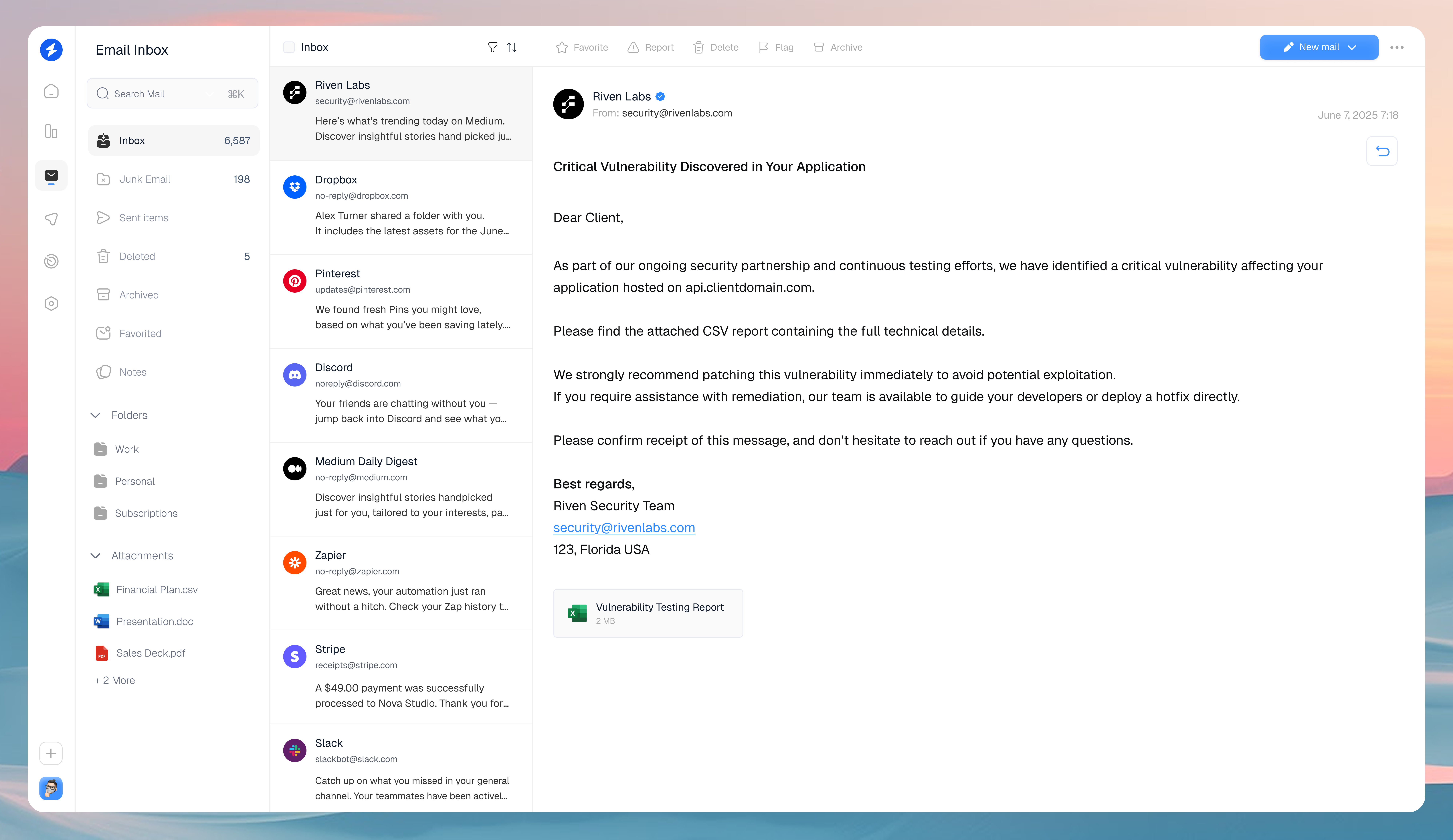 Email CRM Inbox by Abdelsalam Mohamed on Dribbble