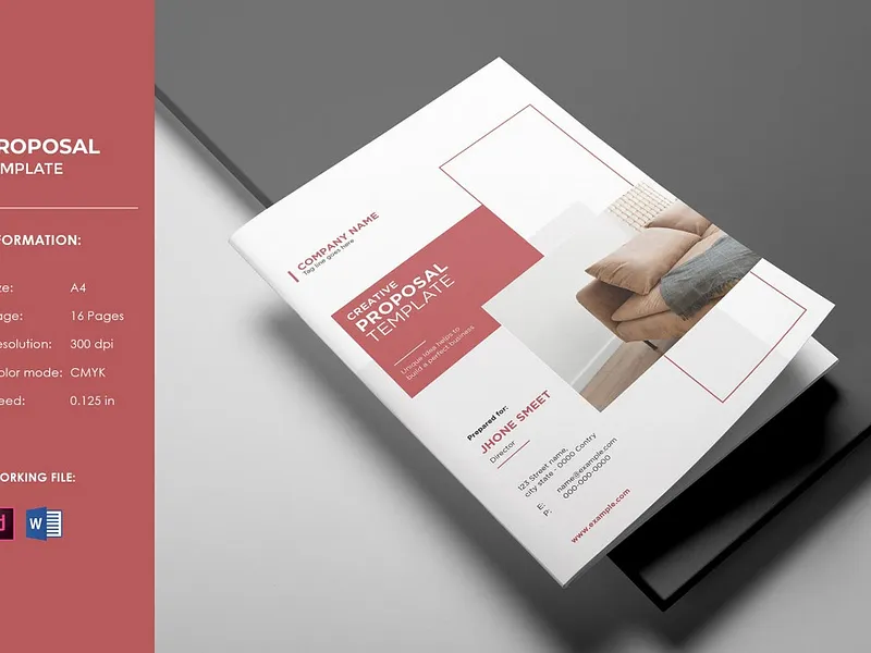 Minimal Proposal designs, themes, templates and downloadable graphic ...
