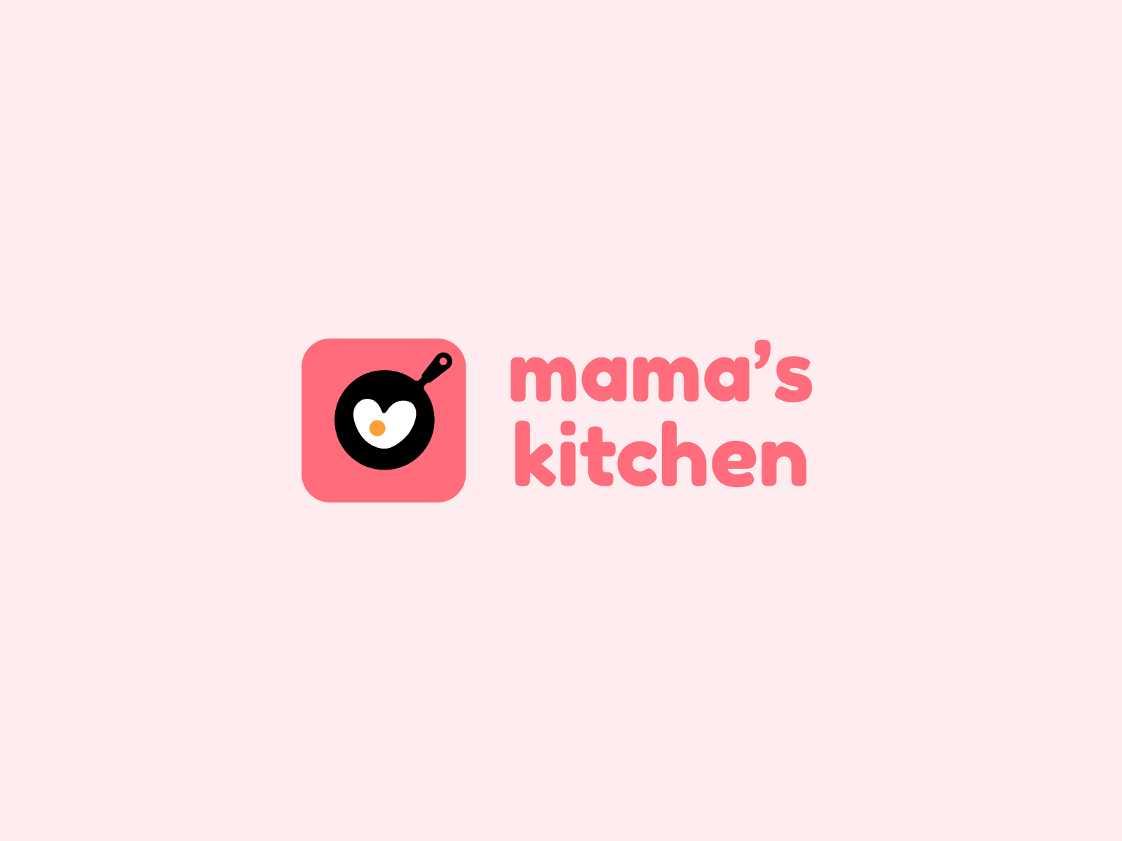 Mama's Kitchen – Logo Design for a Homemade Food App by Nastya ...