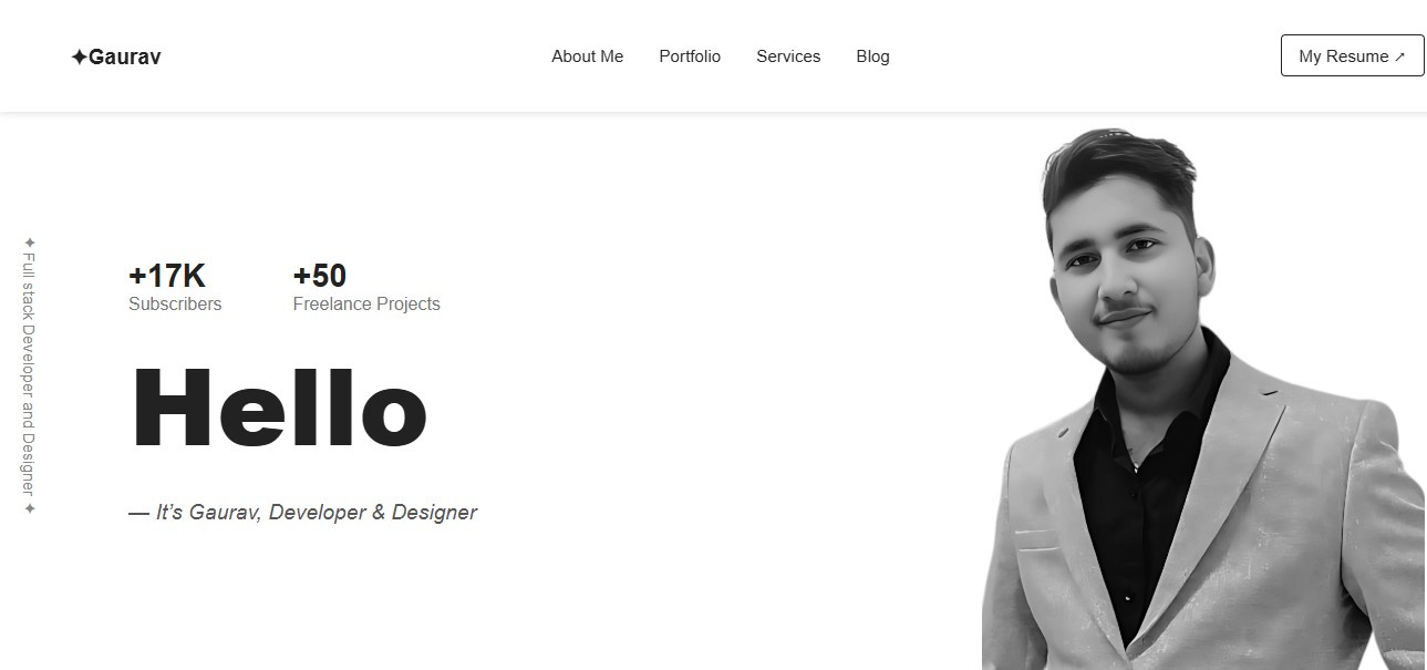 Gaurav Tripathi portfolio by Gaurav Tripathi on Dribbble