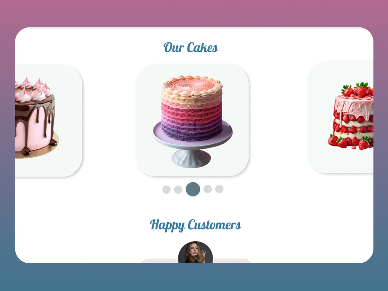Pastels & Pastries – A Soft UI for a Modern Bakery by Ravneet Kaur on ...