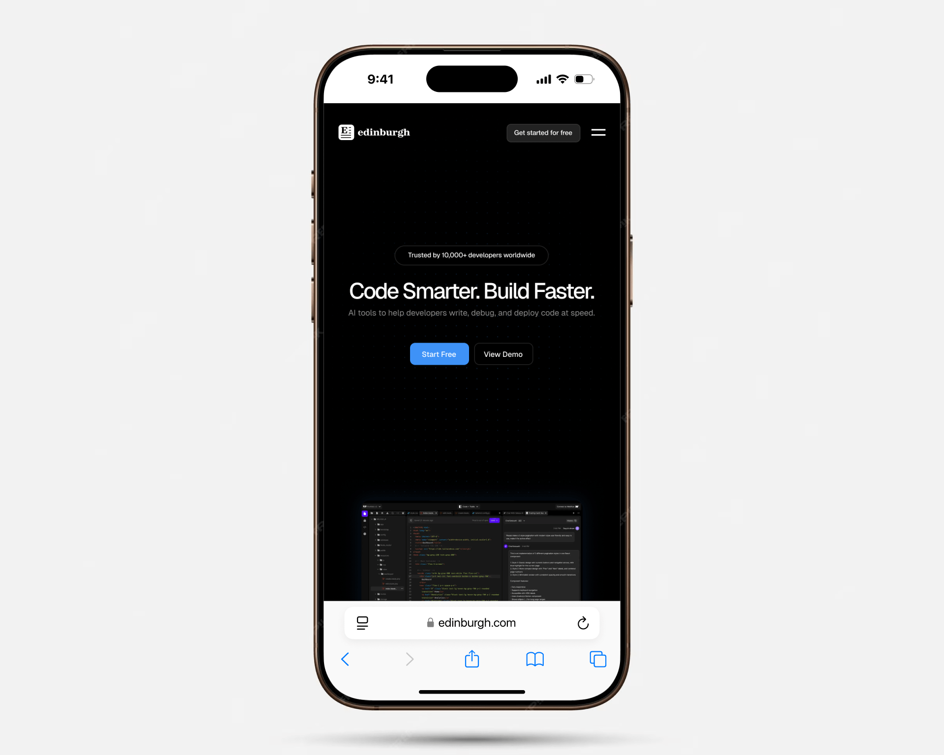 AI Code Editor – Concept UI Design by Aathif Thajudeen on Dribbble