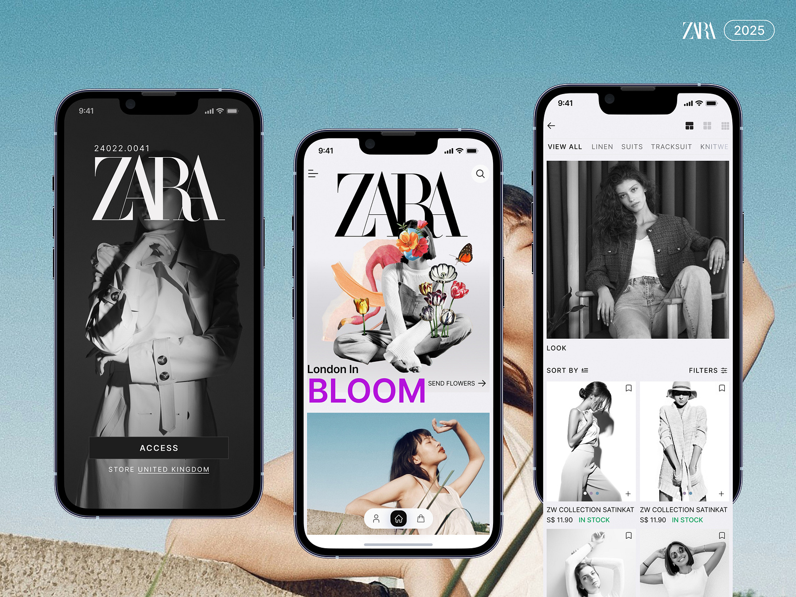 Zara Fashion App UI Redesign by Nasrin Akter on Dribbble