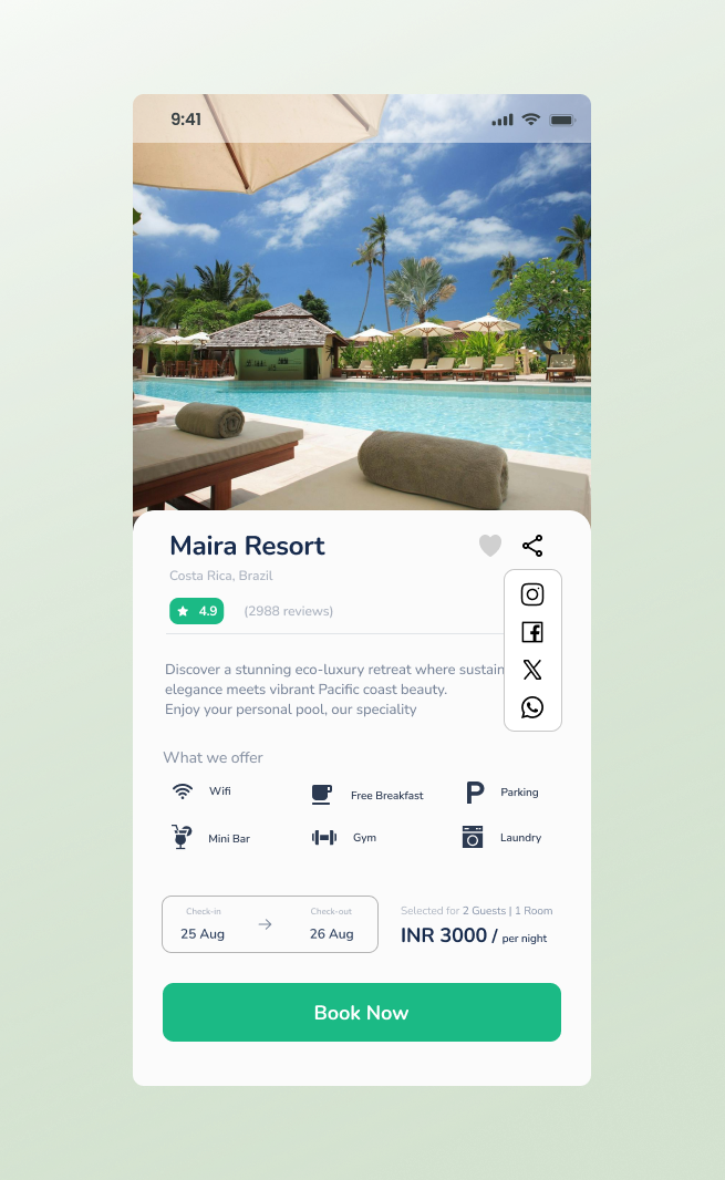 Social Share: Daily UI 010 by Imon on Dribbble