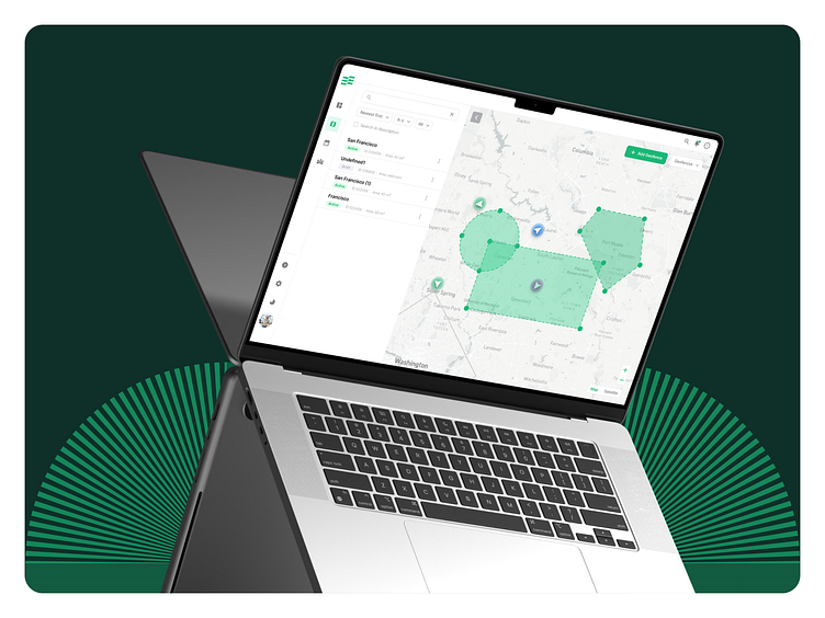 Geofence & Location Management UI for Web App by IT-Dimension on Dribbble