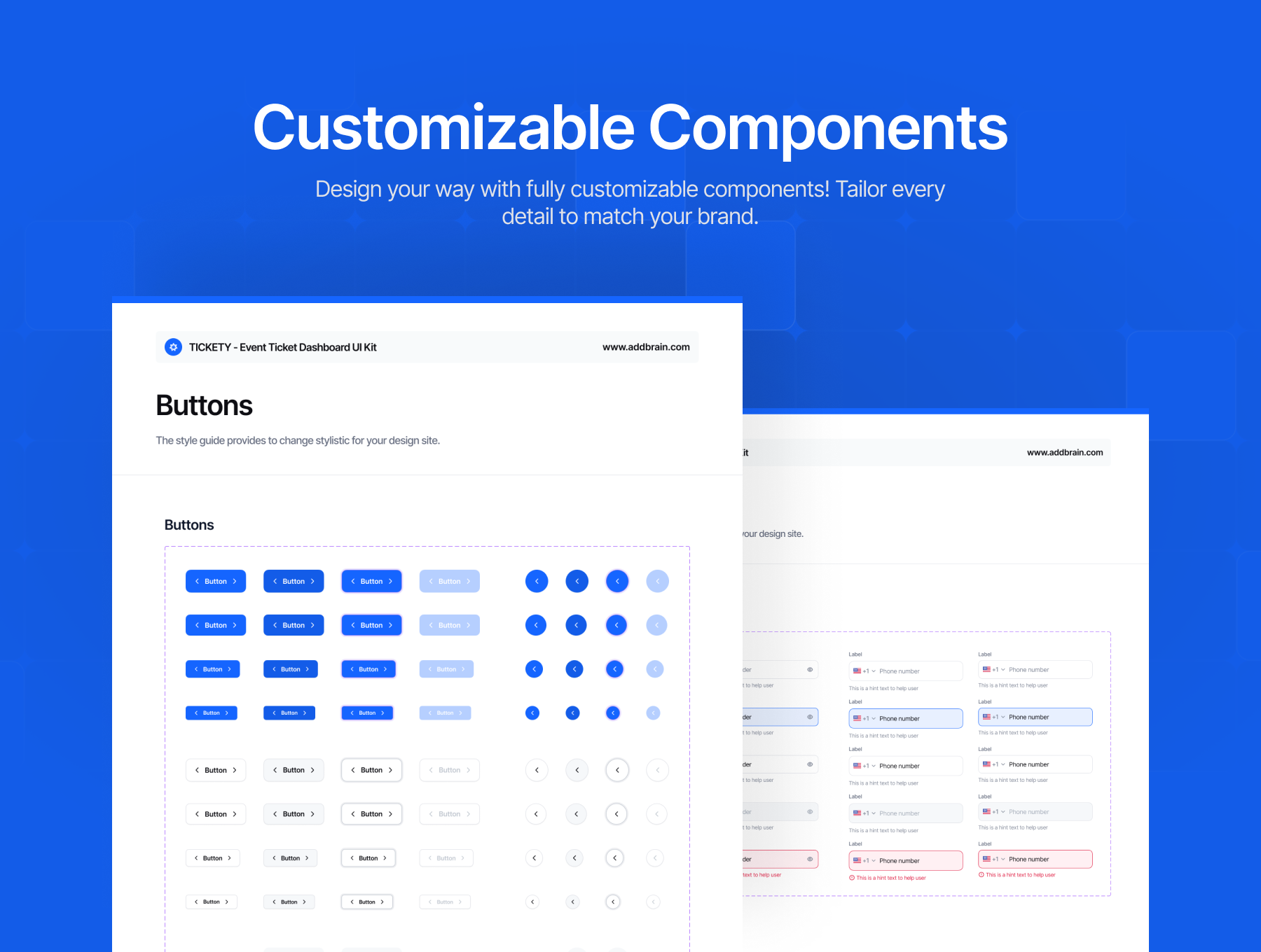SaaS Event Ticket Web App Dashboard by Brain Studio on Dribbble