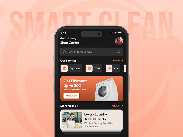 Laundry Service App Design👕 by Excellent Webworld on Dribbble