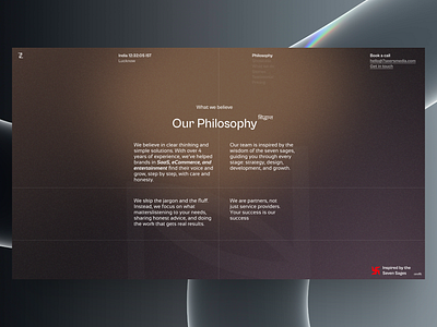 Hero Section | Creative Designer's Portfolio by Harsh on Dribbble