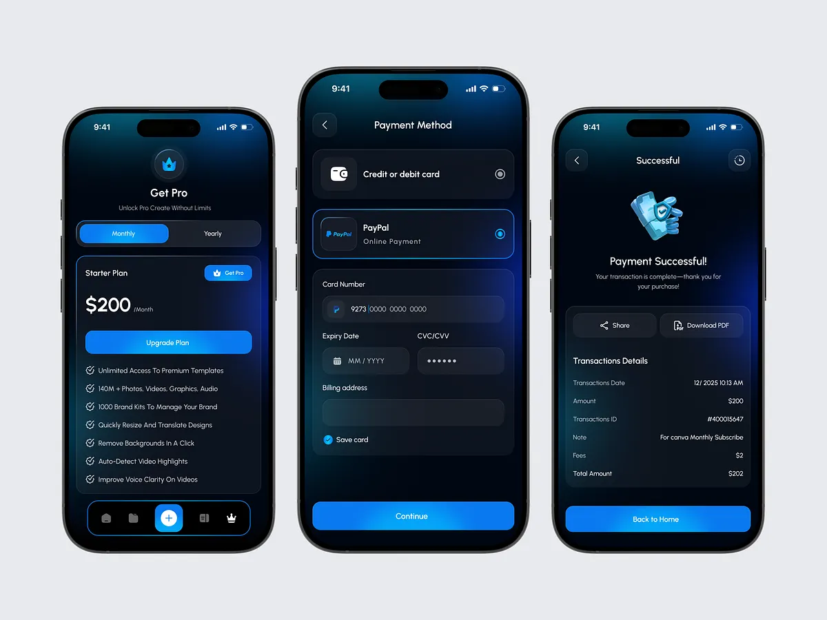 Browse thousands of Subscription Screen UI Design images for design ...