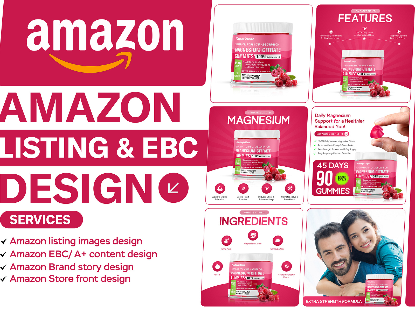amazon listing image & EBC design by hasanul99 on Dribbble