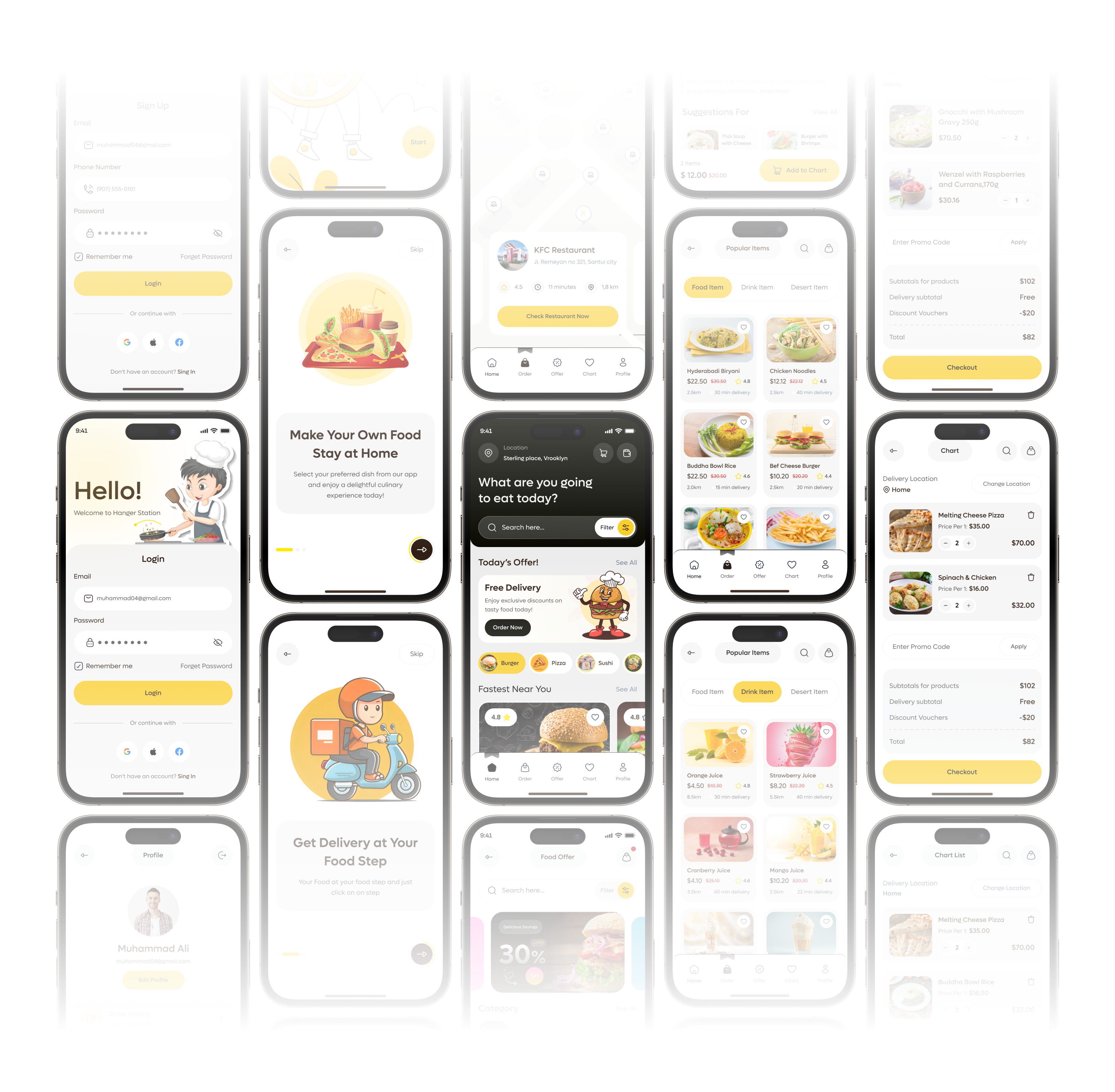 Gojek - Food Delivery & Transportation App & UI UX Design by Md Abdur ...