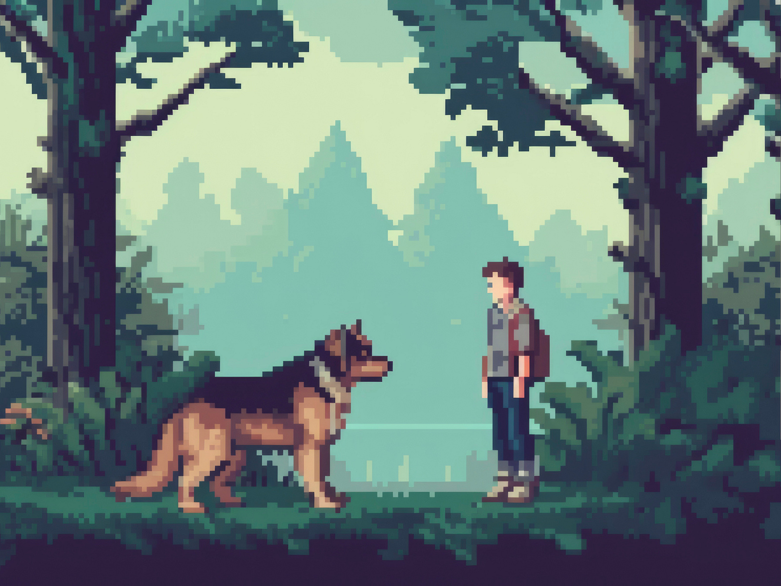 8-bit graphic by Weire Gumb on Dribbble