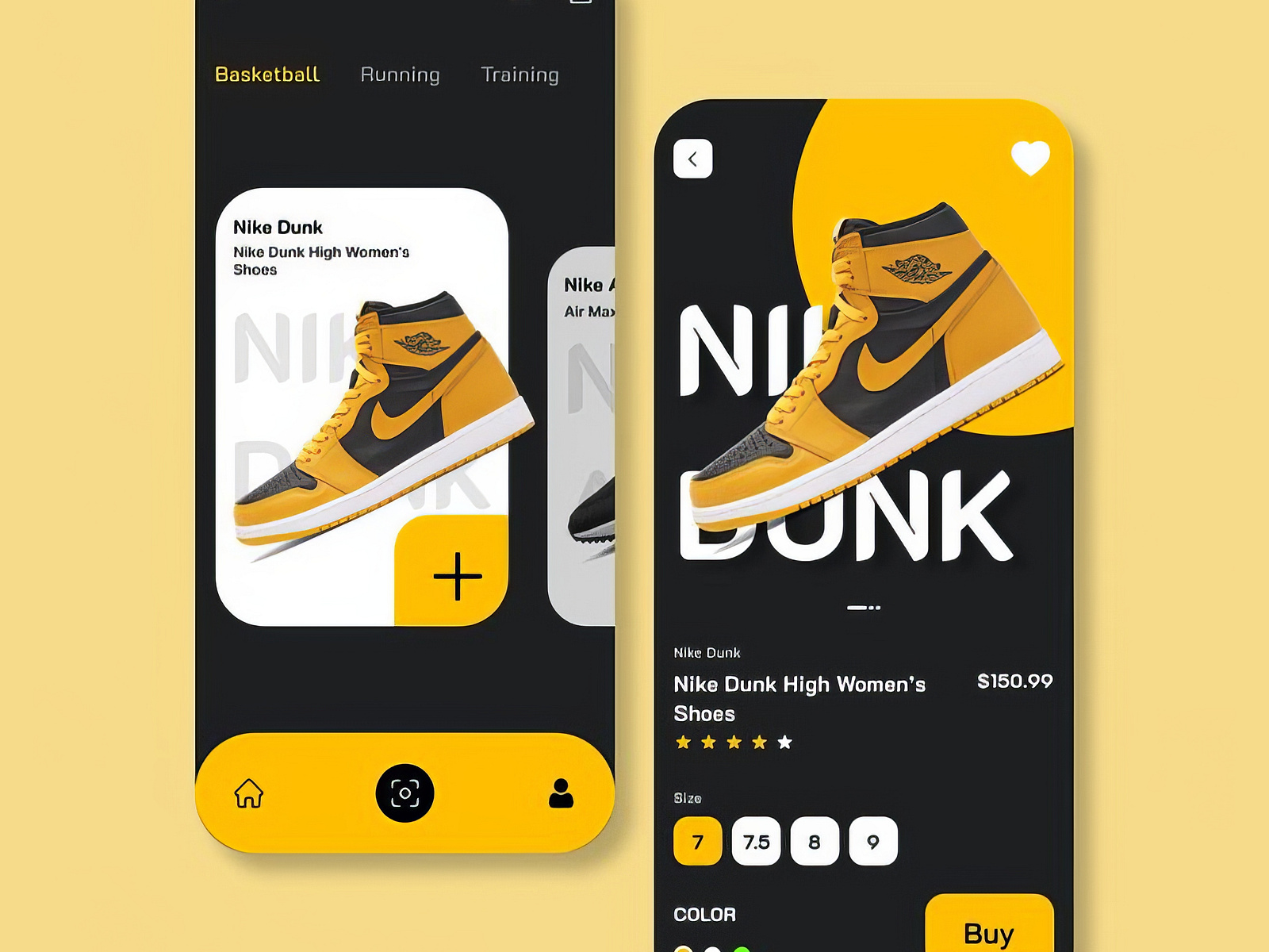 Nike Shoes Store App UI design by Bisma on Dribbble