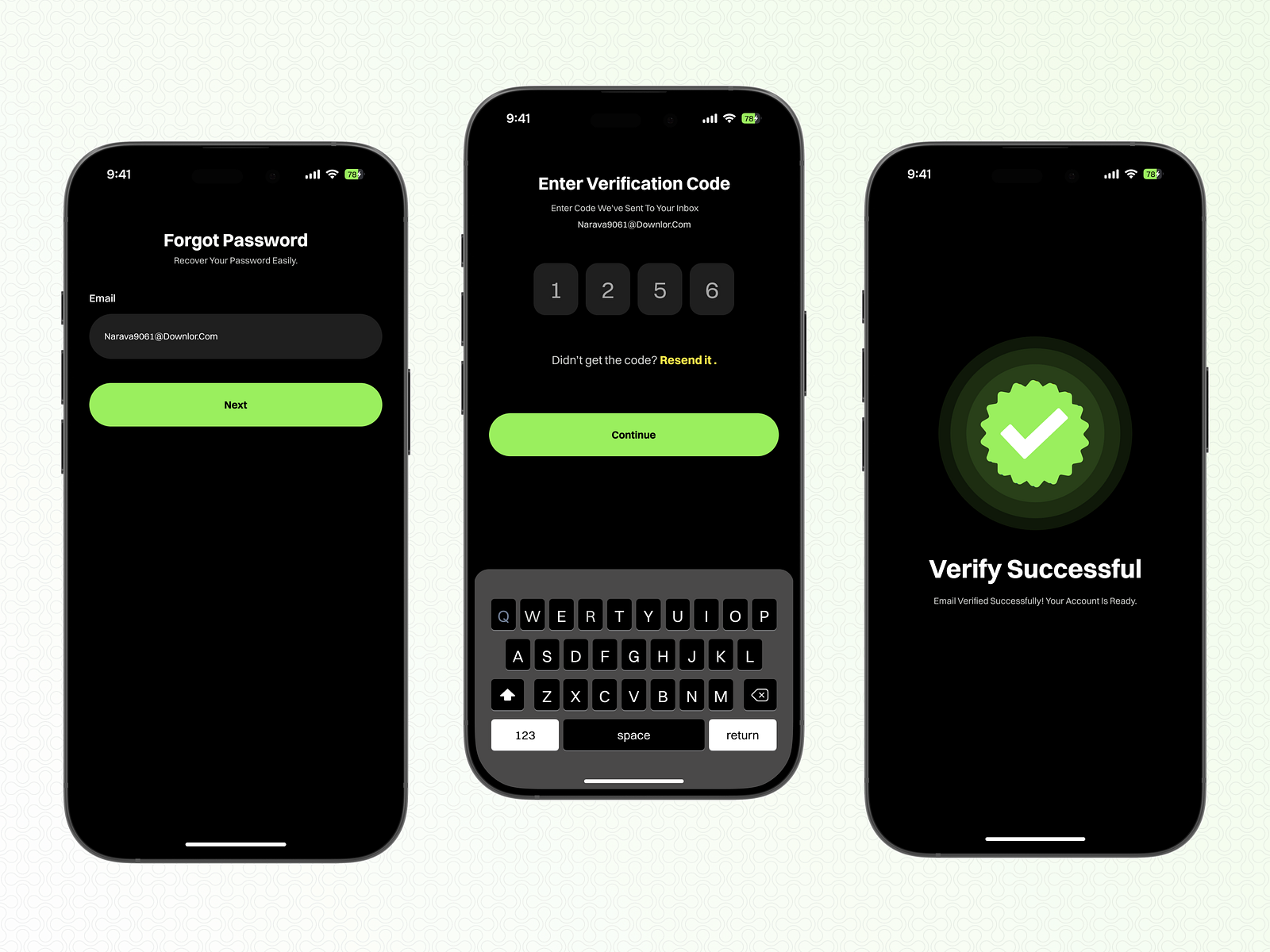 POS App – Forgot Password & Verification Flow UI 🔐📱 by UI Raihan on ...