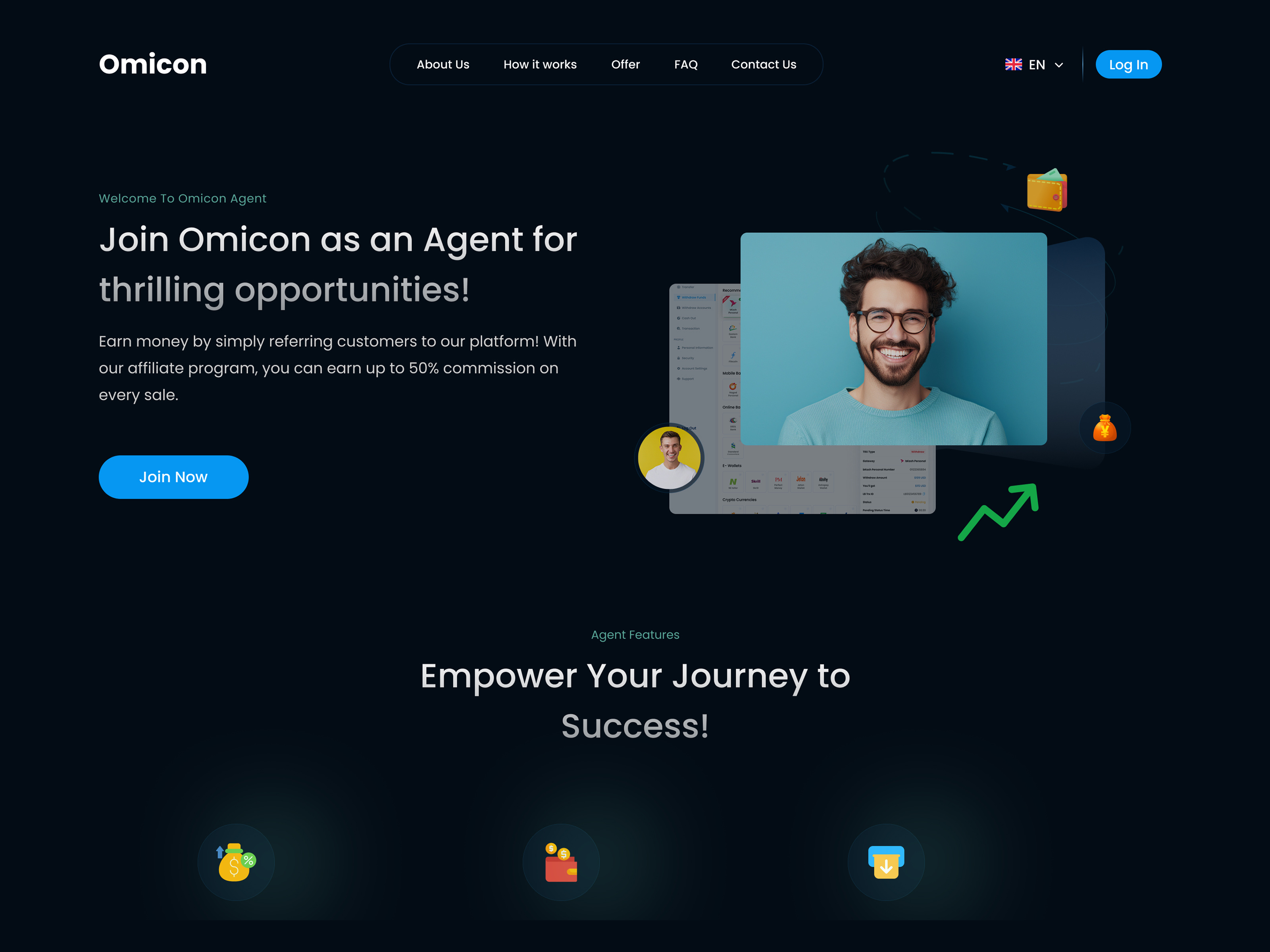 Agent UI designs, themes, templates and downloadable graphic elements ...