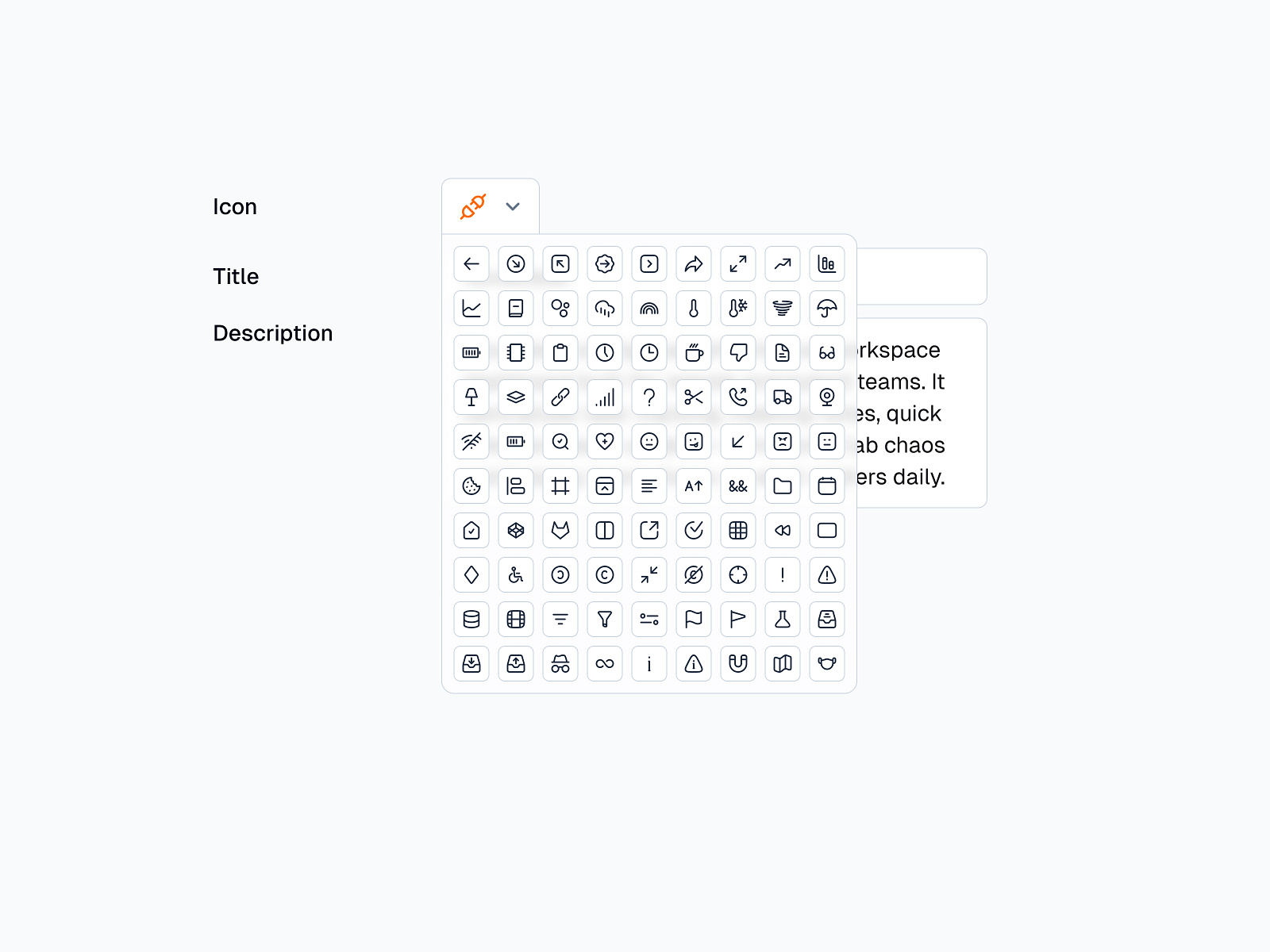 Icon Picker 🧩 by Praveen Juge on Dribbble