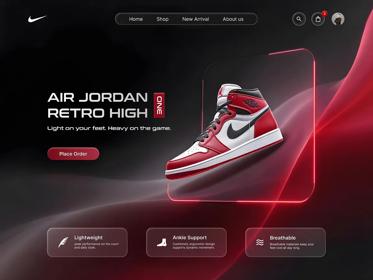 Browse thousands of Red Black Web images for design inspiration | Dribbble