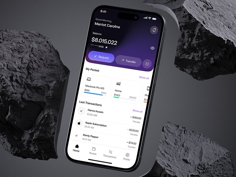 MeBank - Fintech Mobile App by Nija Works on Dribbble