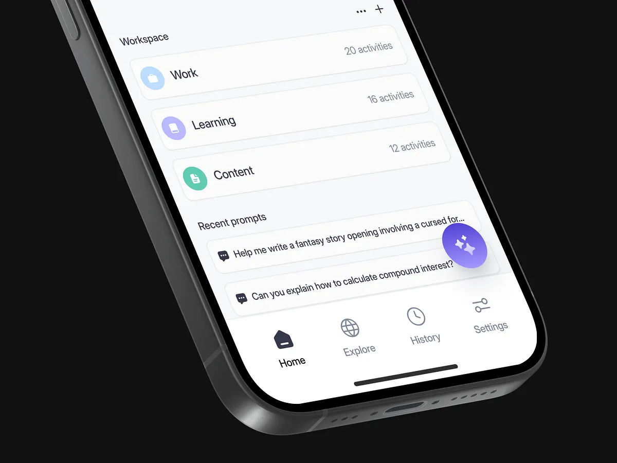 Browse thousands of Ai Voice Chat images for design inspiration | Dribbble