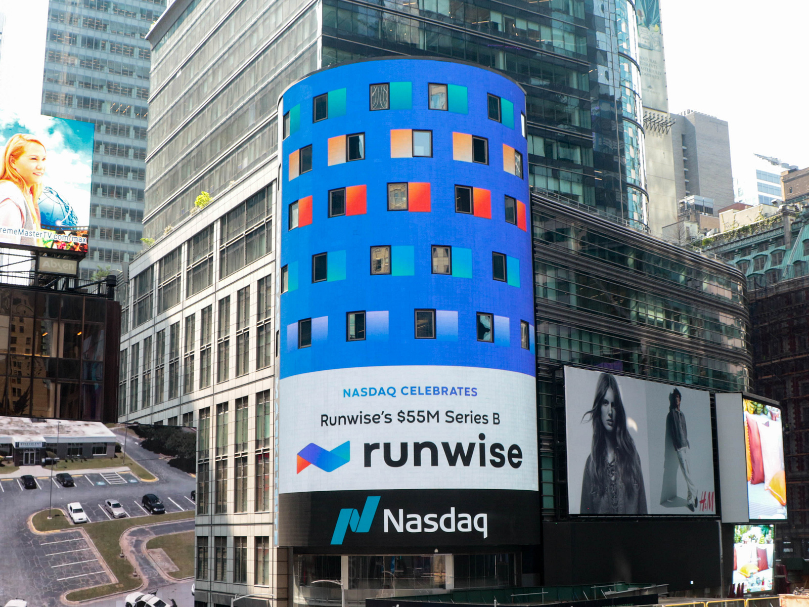 Nasdaq Tower Series B Announcement by Maria Sara Finelli on Dribbble