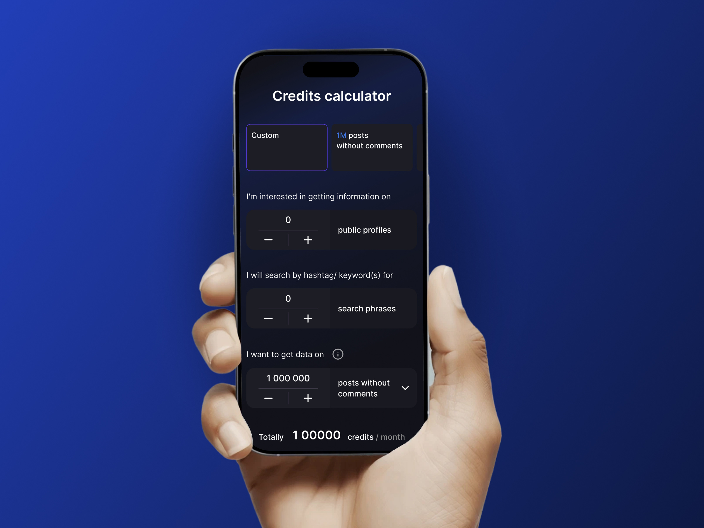 Credit calculator UI design by Turum-burum on Dribbble