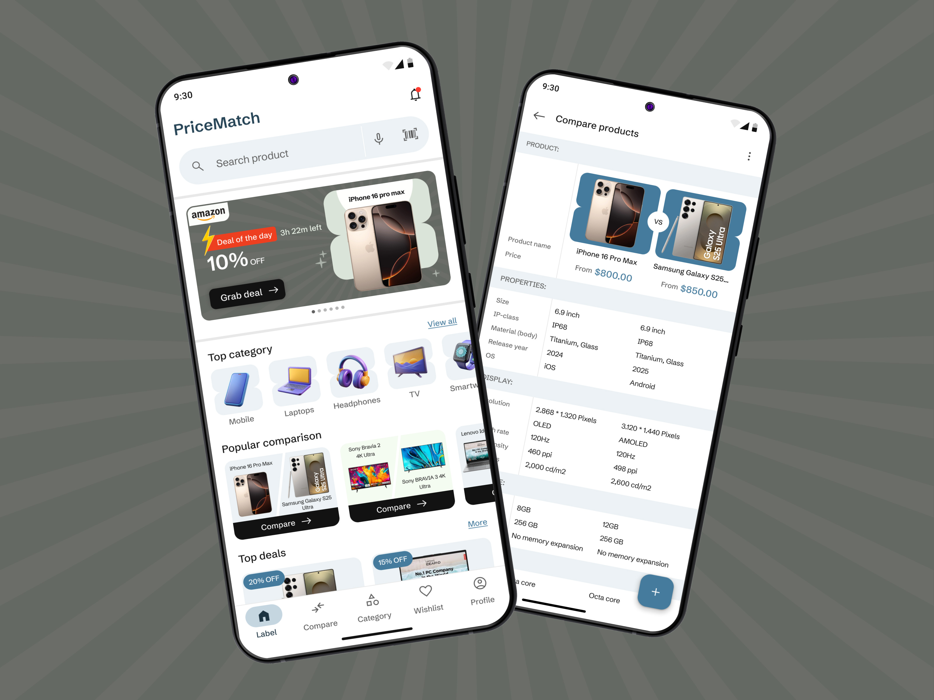 PriceMatch – Smart Product Comparison & Deals App by Codeflash Infotech ...