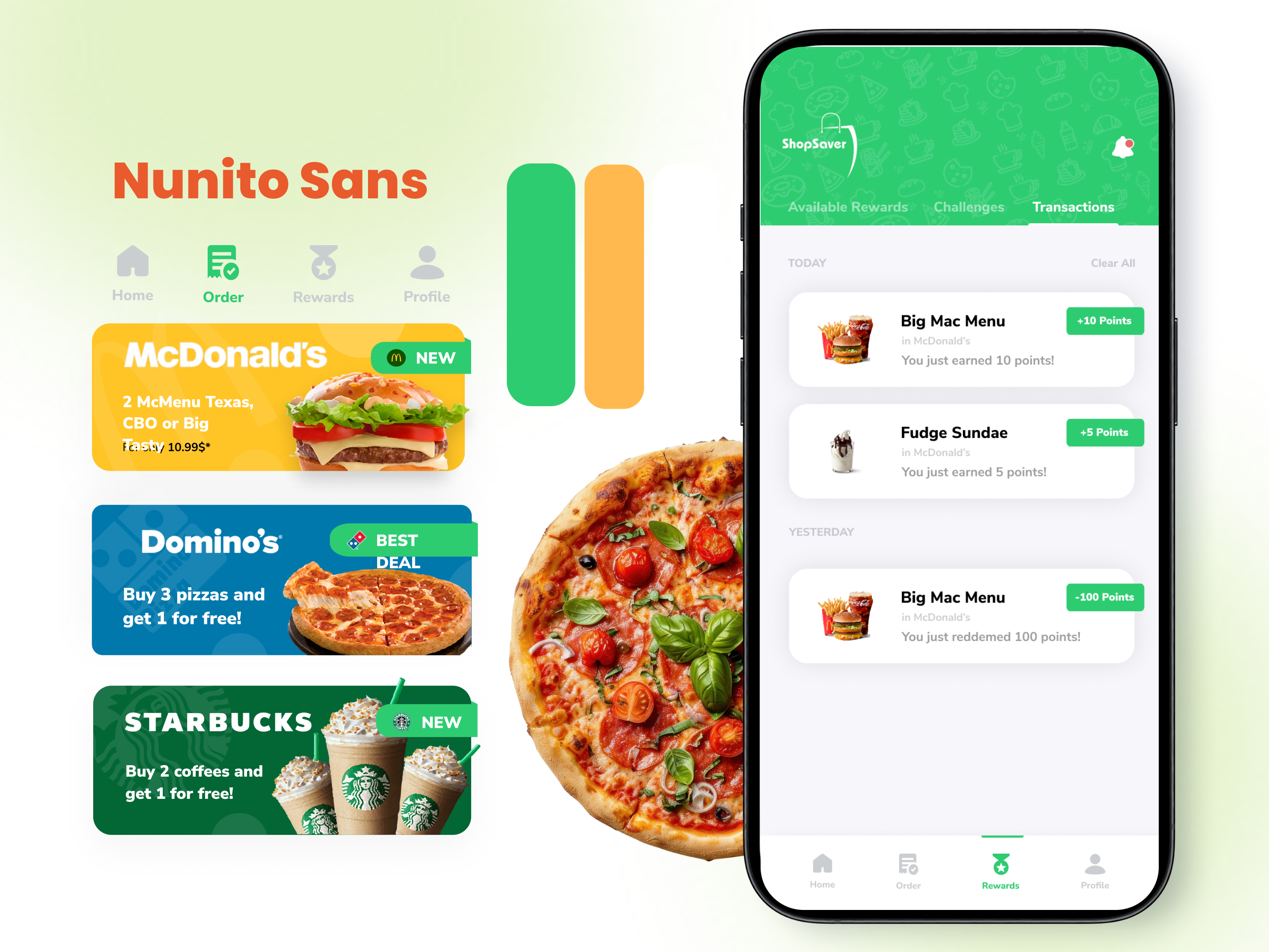 Shopsaver - Loyalty App Design by Idea Usher on Dribbble