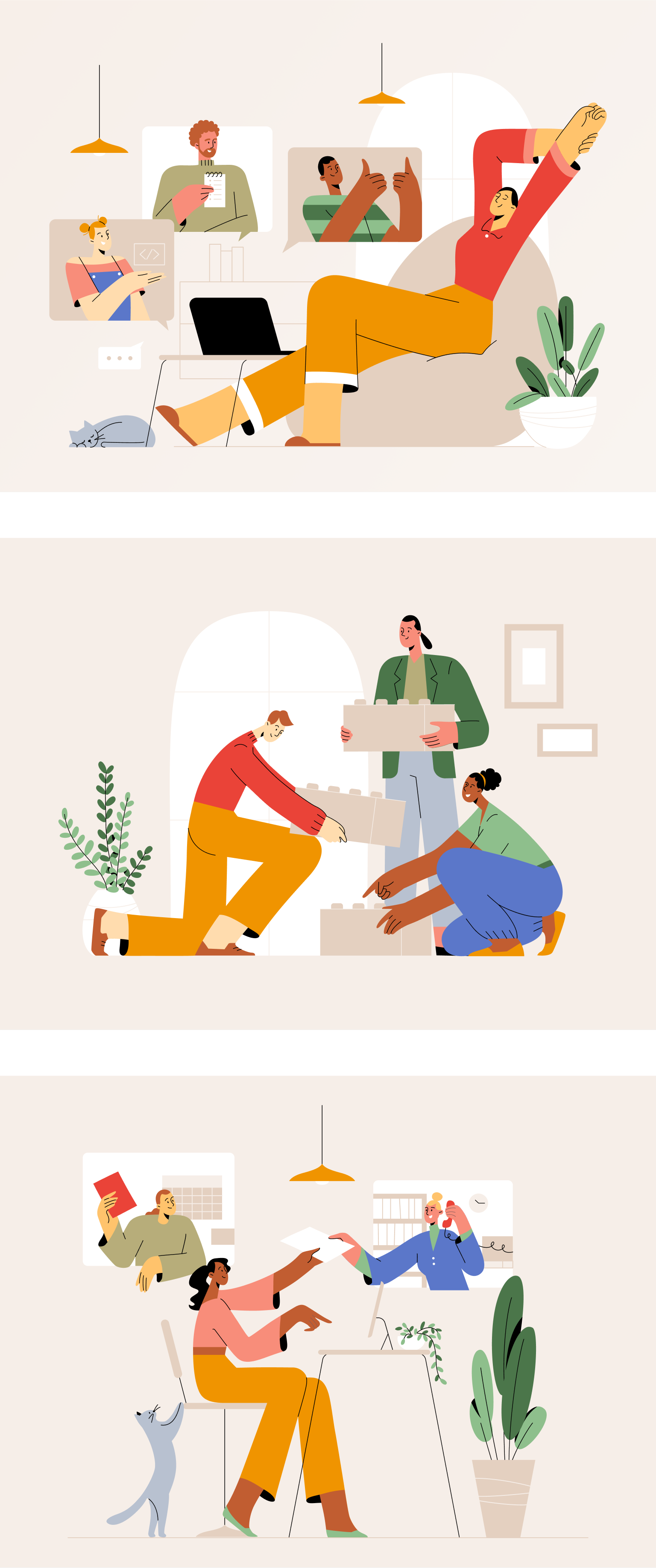 Mately - Align & Work Toward the Same Goal Illustration by Illiyin ...