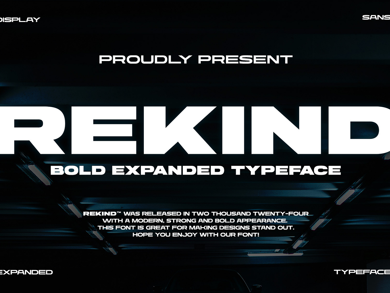 Rekind Expanded Font By Multype Studio by Multype Studio on Dribbble