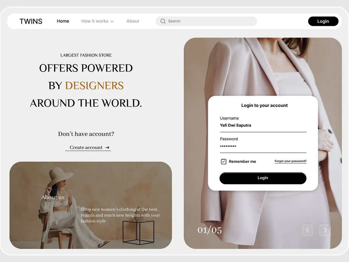 Browse thousands of Ecommerce Login Page images for design inspiration ...