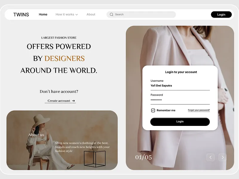 Browse thousands of E Commerce Login Page images for design inspiration | Dribbble