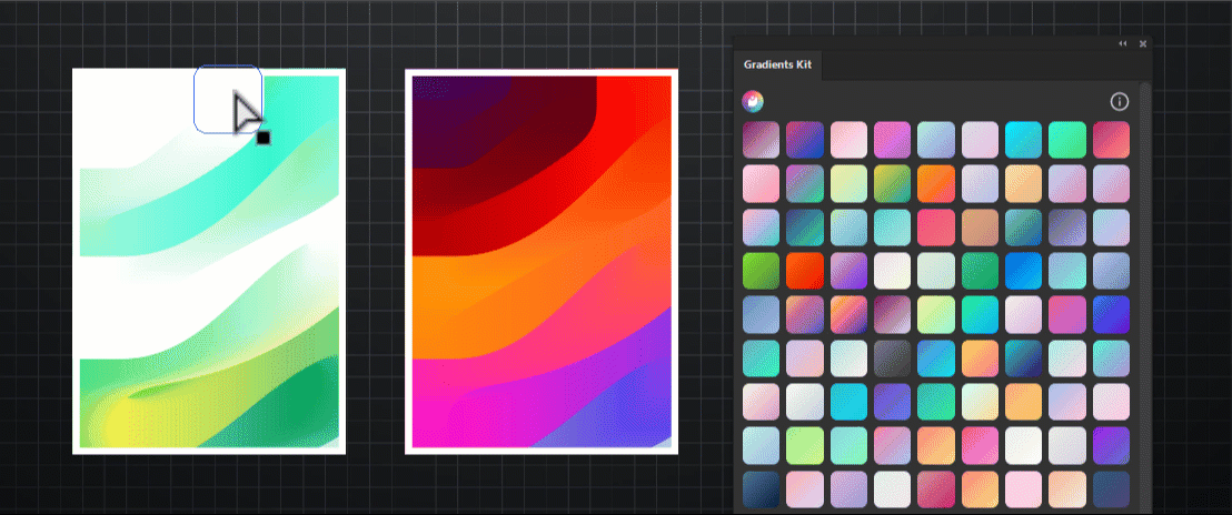Gradients Kit Adobe illustrator Extension by Pixeliota on Dribbble