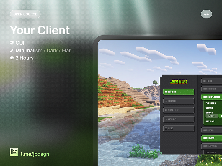 Open Source GUI #3 by Jebrik on Dribbble