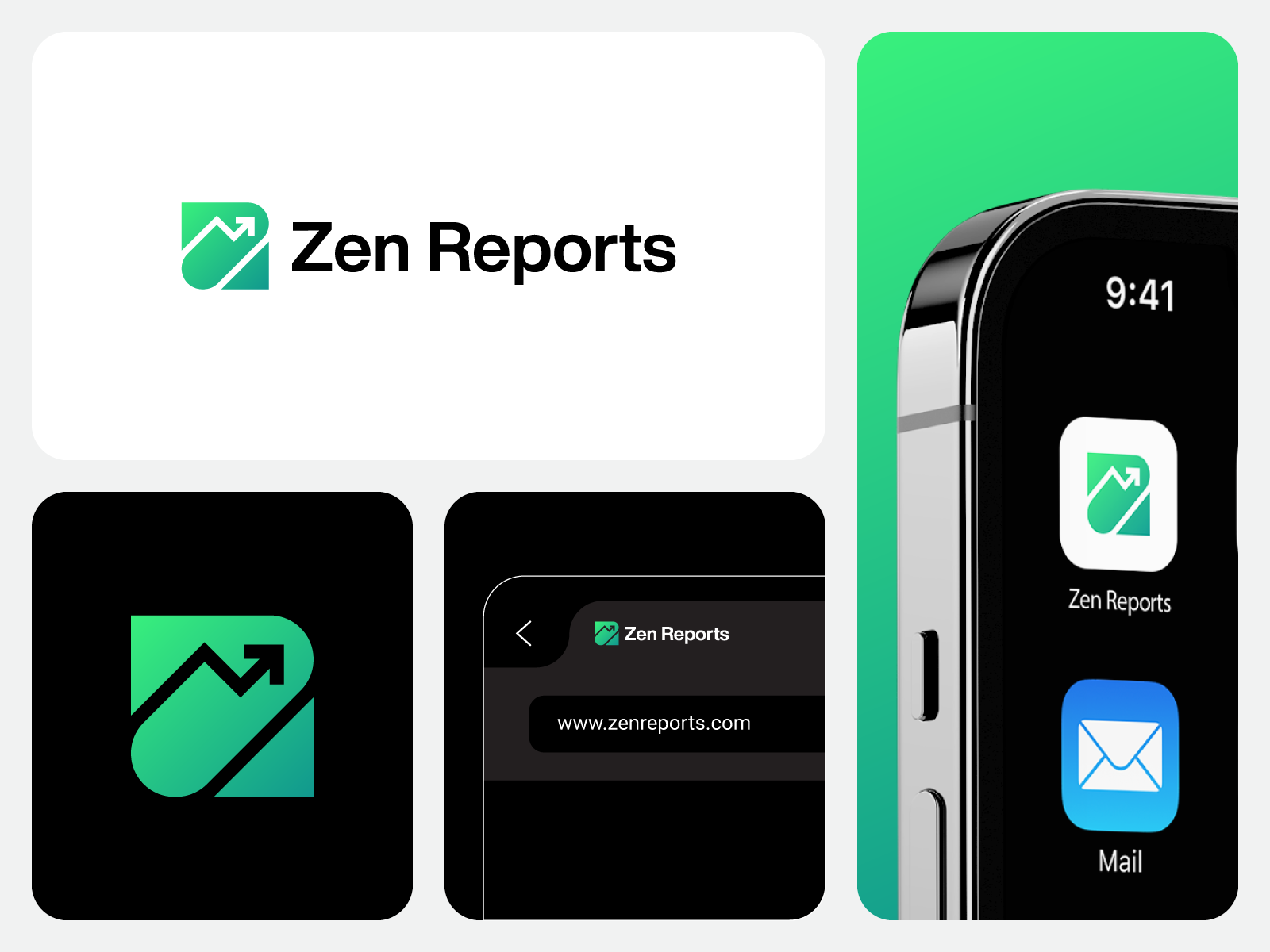 Reporting tool logo design by Anamul Hoque Forhad on Dribbble