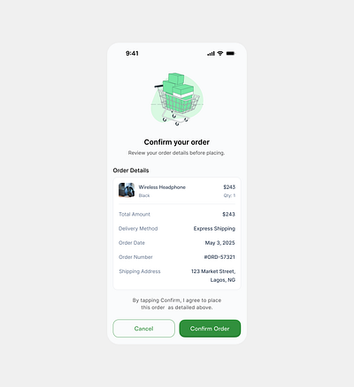 Browse thousands of Order Confirmation images for design inspiration ...